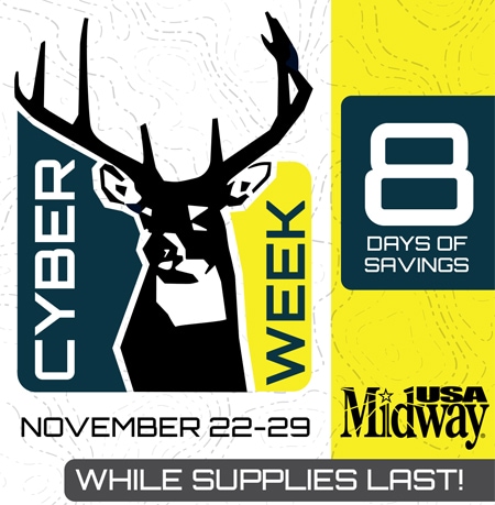 MidwayUSA Cyber-Week Sale Starts Today! | News & Press Releases