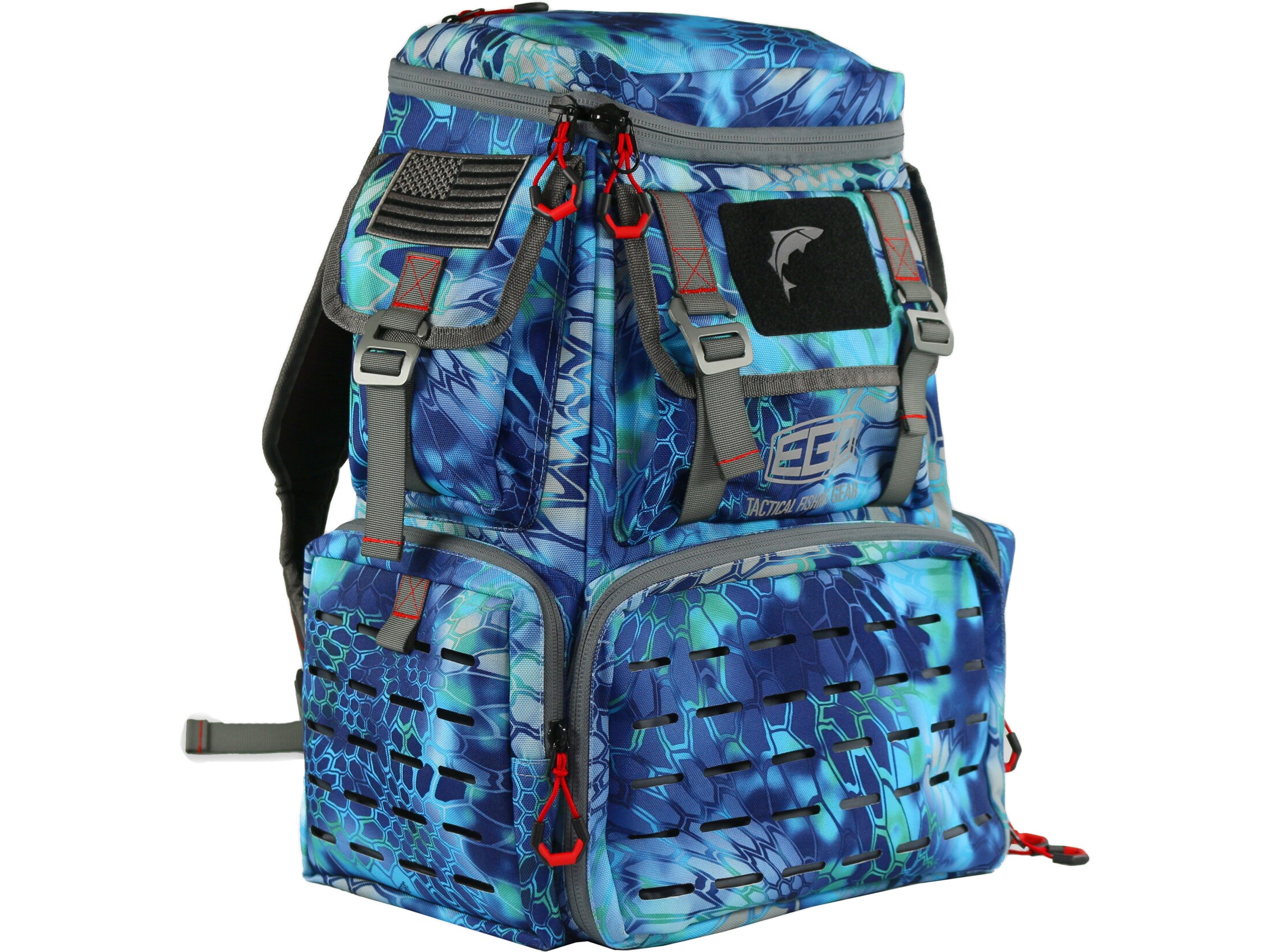 EGO Kryptek Tackle Backpack 4 Utility Boxes Pontus