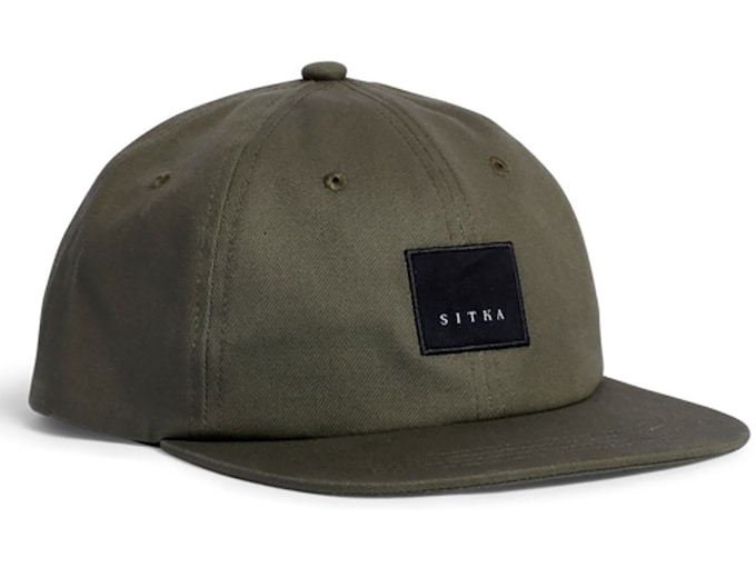 Sitka Gear Modern Patch Unstructured Snapback Cap Covert One Size Fits