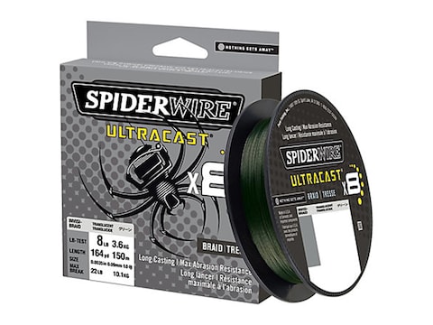 SpiderWire Ultracast Braided Fishing Line 8lb 328yd Translucent