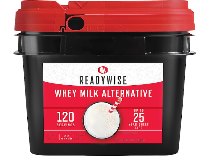 ReadyWise Food 240 Serving Powdered Whey Milk Kit