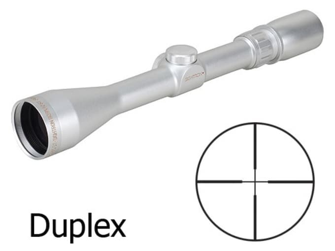 Sightron SI Rifle Scope 3-9x 40mm Duplex Reticle Silver