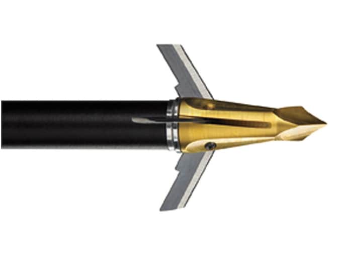 Rocket Steelhead Mechanical Broadhead 100 Grain Carbon Steel 3PK