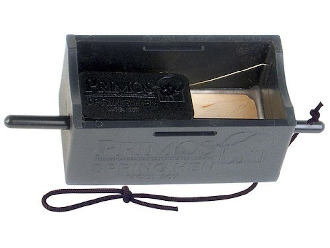 Primos Gun-Mountable Spring Hen Push/Pull Friction Turkey Call