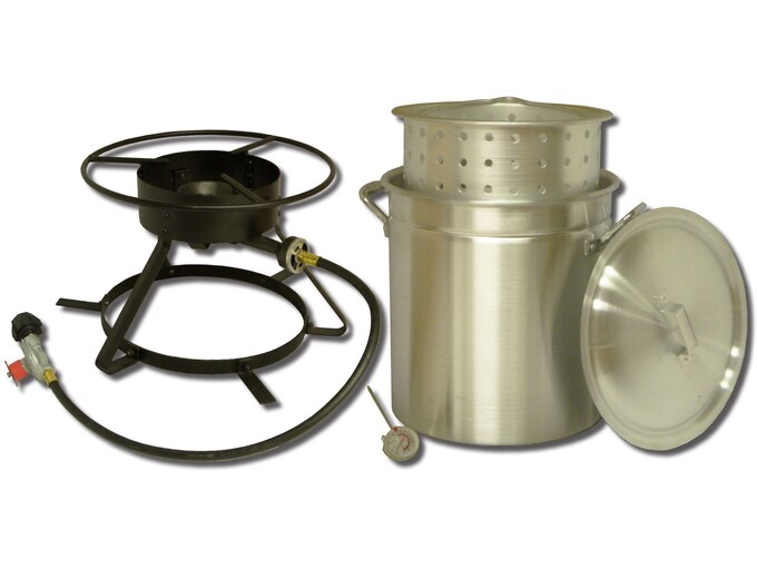 King Kooker 50 Qt Propane Steamer Basket