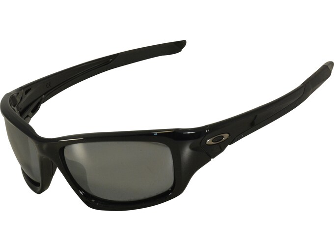 Oakley Valve Polarized Sunglasses Black Frame/Black Iridium Lens