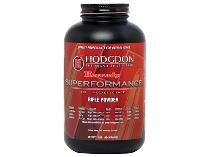 Hodgdon Hornady Superformance Smokeless Gun Powder 8 lb