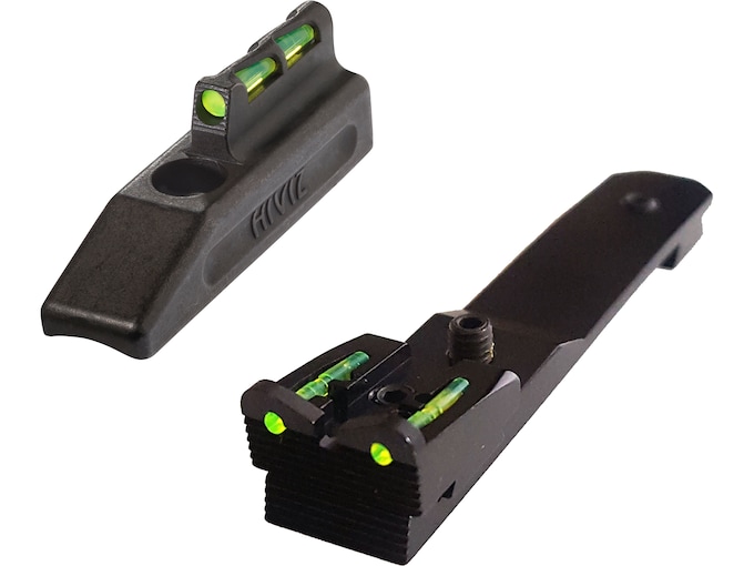 HIVIZ Sight Set Henry Lever Action 22 Long Rifle Round Barrel Steel