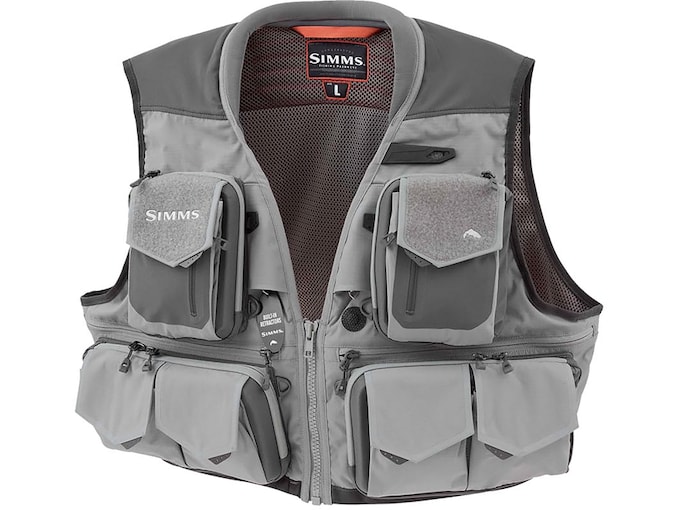 Simms Men's G3 Guide Fishing Vest Cinder 2XL