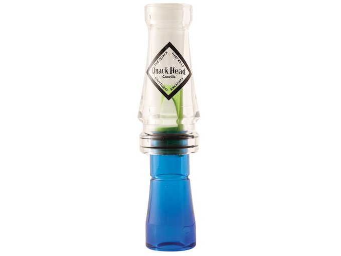 RNT Quackhead Goozilla Acrylic Goose Call Clear Blue