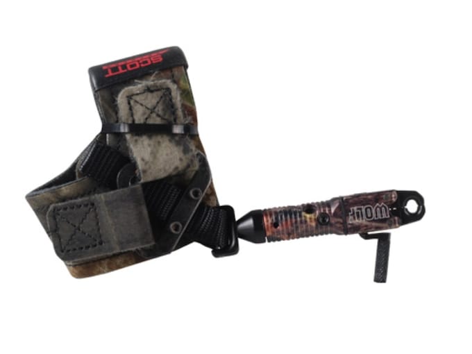 Scott Archery Wolf Bow Release Buckle Wrist Strap Mossy Oak Break-Up