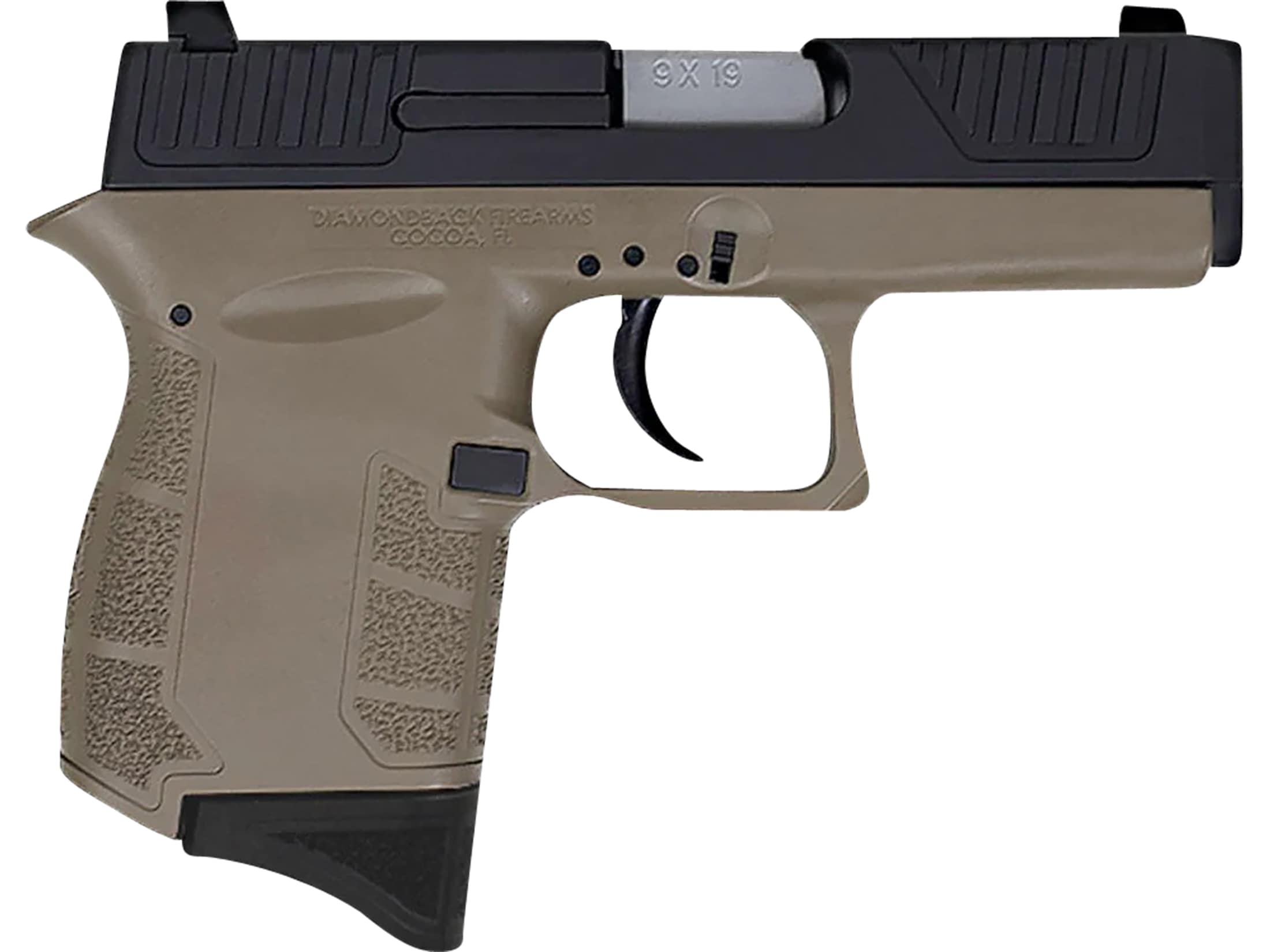 Diamondback DB9 Gen 4 9mm Luger Pistol 3.1 Barrel 6+1 Round Black