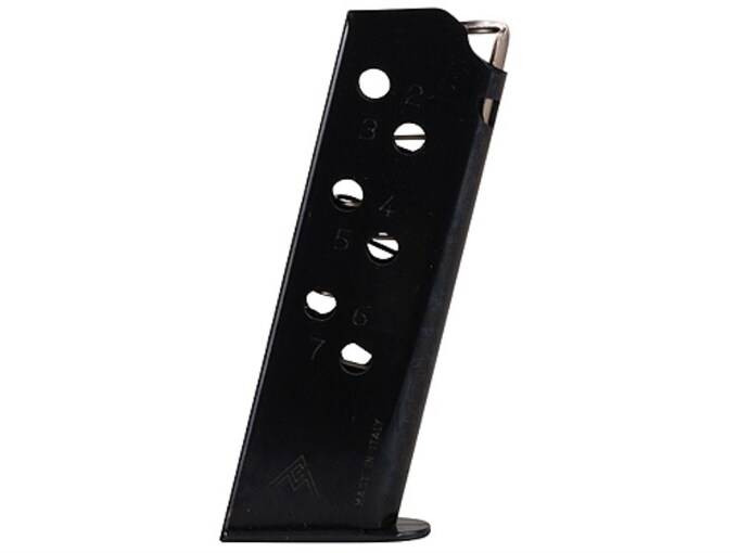 Mec-Gar Mag Flat Base Walther PPK 32 ACP 7-Round Steel Blue