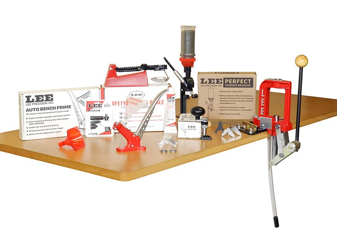 Lee Challenger Breech Lock Single Stage Press Kit Auto Bench Priming