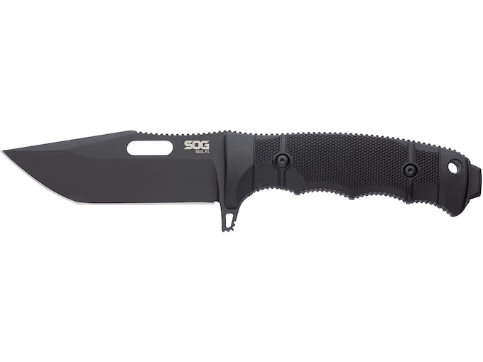 SOG SEAL FX Fixed Blade Knife 4.28 Partially Serrated Clip Point CPM