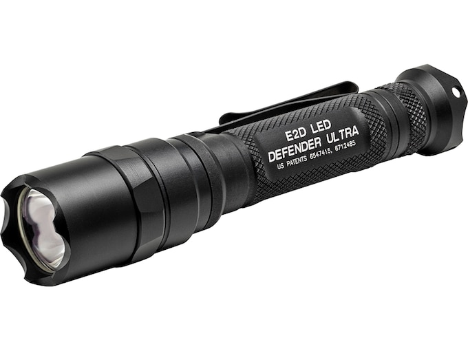 Surefire E2D Ultra Defender Flashlight LED 2 CR123A Batteries Aluminum