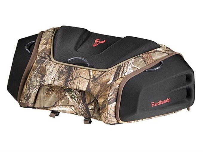 Badlands ATV Front Rack Bag Nylon Black Realtree AP Camo
