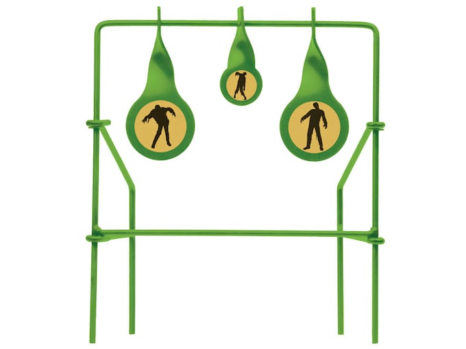 Crosman Airsoft Spinning Target Metal Green Black