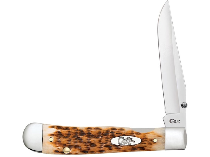 Case Kickstart Folding Knife 3.25 Clip Point Surgical Steel Mirror