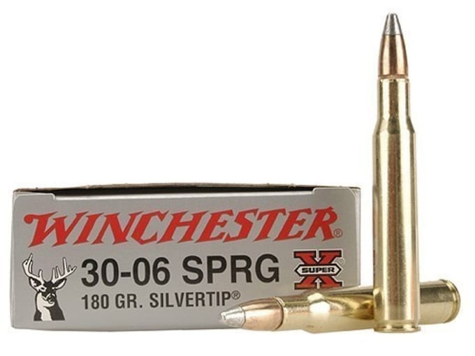 Winchester Super-X Ammo 30-06 Springfield 180 Grain Silvertip Box of