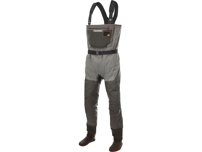 Simms G3 Guide Stockingfoot Waders Gore-Tex Gunmetal Men's Large King
