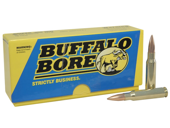 Buffalo Bore Sniper Ammo 308 Winchester 175 Grain Hollow Point Boat