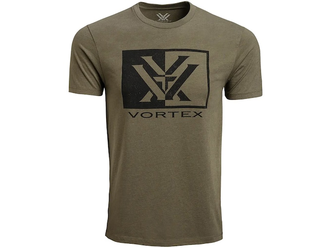 Vortex Optics Men's Split Screen Short Sleeve T-Shirt Black Large