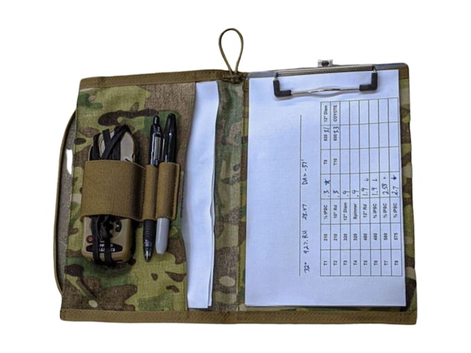 Cole-Tac Playbook Range Binder Clipboard Multicam