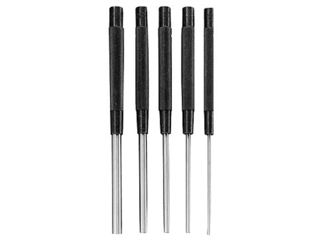 General Tools Drive Pin Punch Set Extra Long 5-Piece Steel