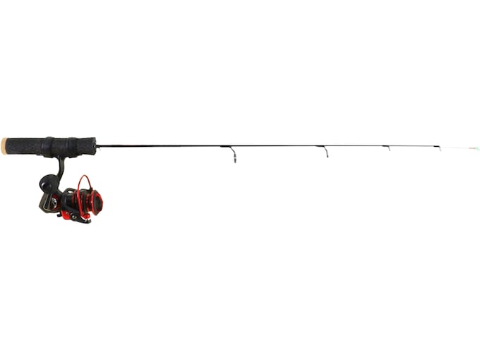 Clam Katana 27” Light ML Spring Bobber Ice Fishing Rod Combo