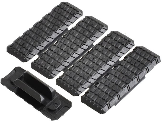 Strike Industries M-LOK Rail Cover V2 Polymer Black 5PK