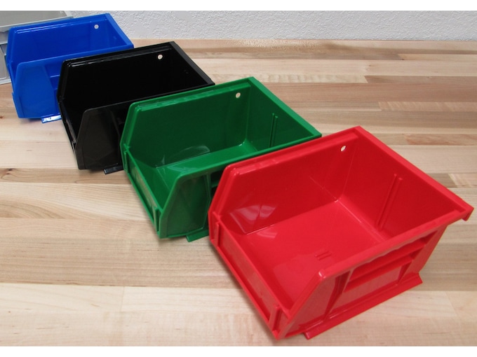 Inline Fabrication Standard Output Bin Blue