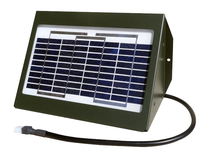 Texas Hunter Solar Panel 12 V Fish Feeder