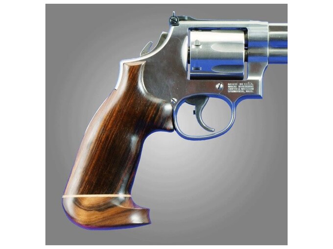 Hogue Fancy Hardwood Grips Accent Stripe Colt Python Oversize Cocobolo