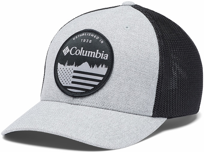 Columbia Mesh Ball Cap Metal/Shark Small/Medium
