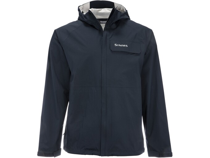 Simms Men's Waypoints Rain Jacket Admiral Blue Medium
