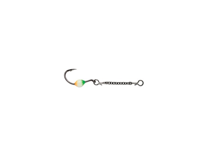 VMC Octopus Dropper Chain Rig 1 3/4 #6 Glow Chartreuse