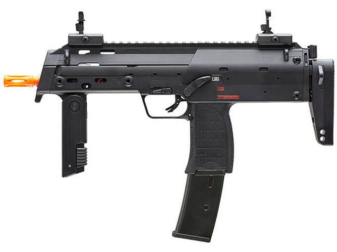 HK MP7 A1 Airsoft Pistol 6mm BB Spring Powered Single Shot Black