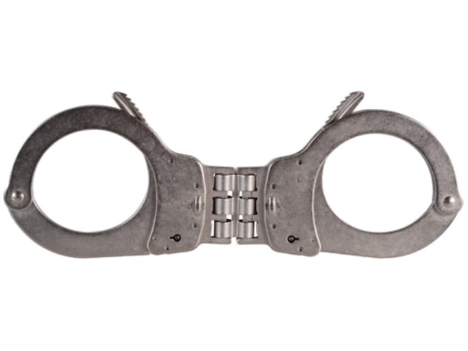 Smith & Wesson Model 1H Universal Hinged Handcuffs Steel Nickel