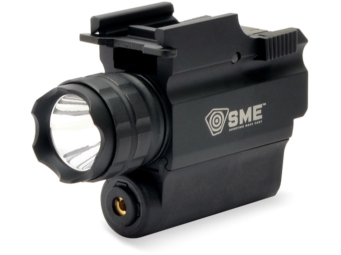 SME Compact Tactical Handgun Weapon Light LED Laser 1 CR123 Battery