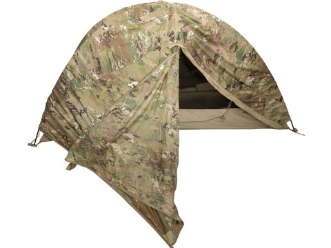 Military Surplus LiteFighter 1 Tent Rainfly Grade 2 Multi-cam