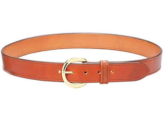 Triple K 333 Detective Belt 1.5 44 Leather Tan