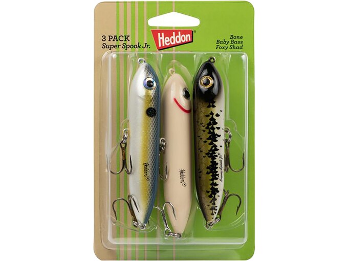 Heddon Super Spook Jr 3 Pack