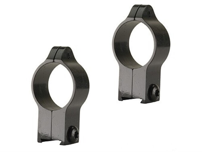 Talley 1 Ring Mounts 1/2 Dovetail Receiver Matte Low