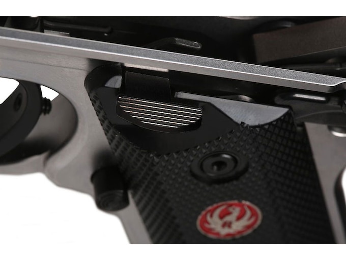 Volquartsen Extended Bolt Release Ruger Mark IV Silver