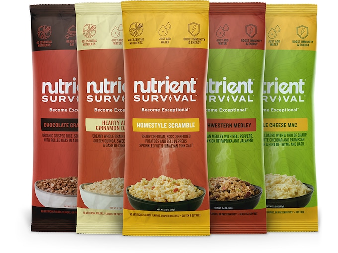 Nutrient Survival Full Variety Pack Freeze Dried Food 5 Serving