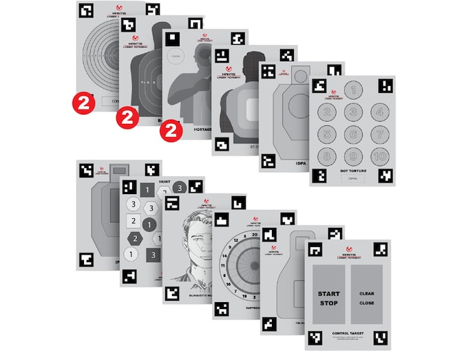 Mantis Laser Academy Standard Smart Targets 8.5 x 11