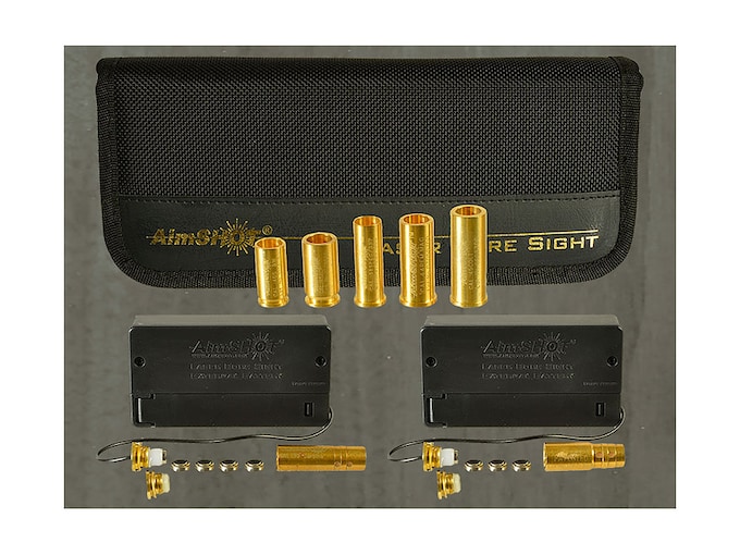 AimShot Modular Laser Bore Sight Kit 9mm Luger MBS30 5 Pistol Arbors