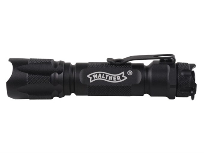 Walther Rebel Tactical Flashlight White LED Aluminum Black
