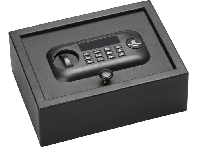 Bulldog Standard Top Open Pistol Vault Digital Lock Black